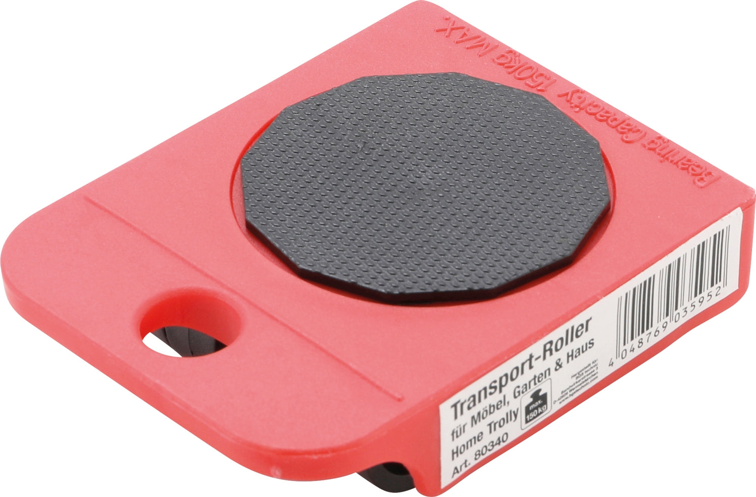 BGS DIY 80340 Transport Roller 80 x 105 x 30mm 150kg Tragfähigkeit