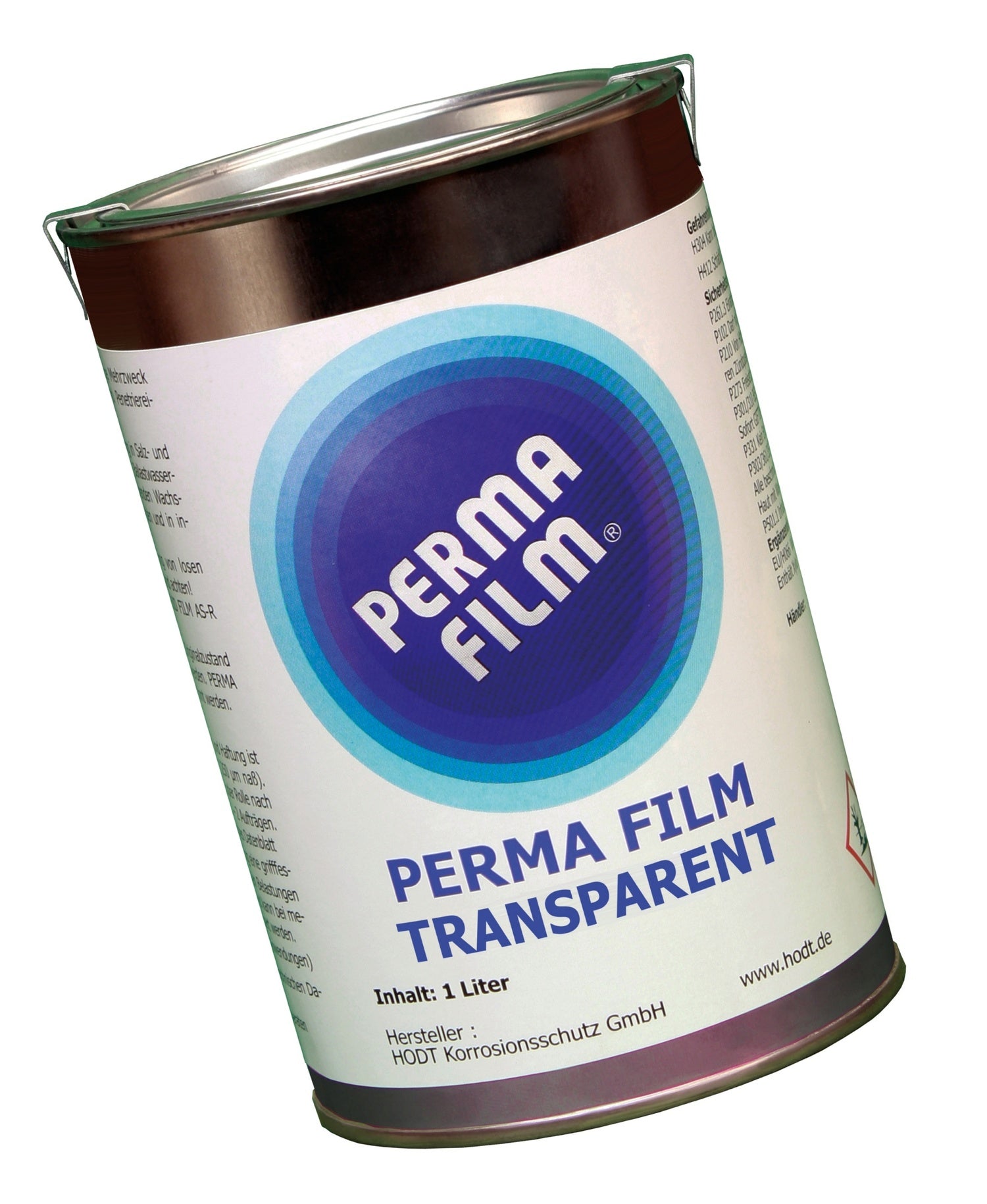 Hodt Perma Film Transparent 400621 Dose 1 Liter Korrosionsschutz Rosts